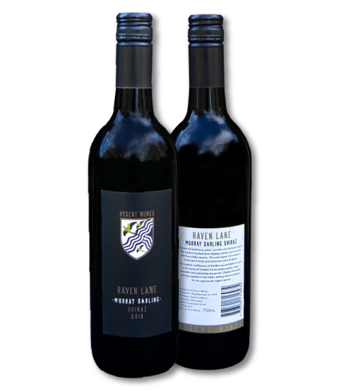Regent Wines 2018 Raven Lane Shiraz, Murray Darling - Chislett Farms
